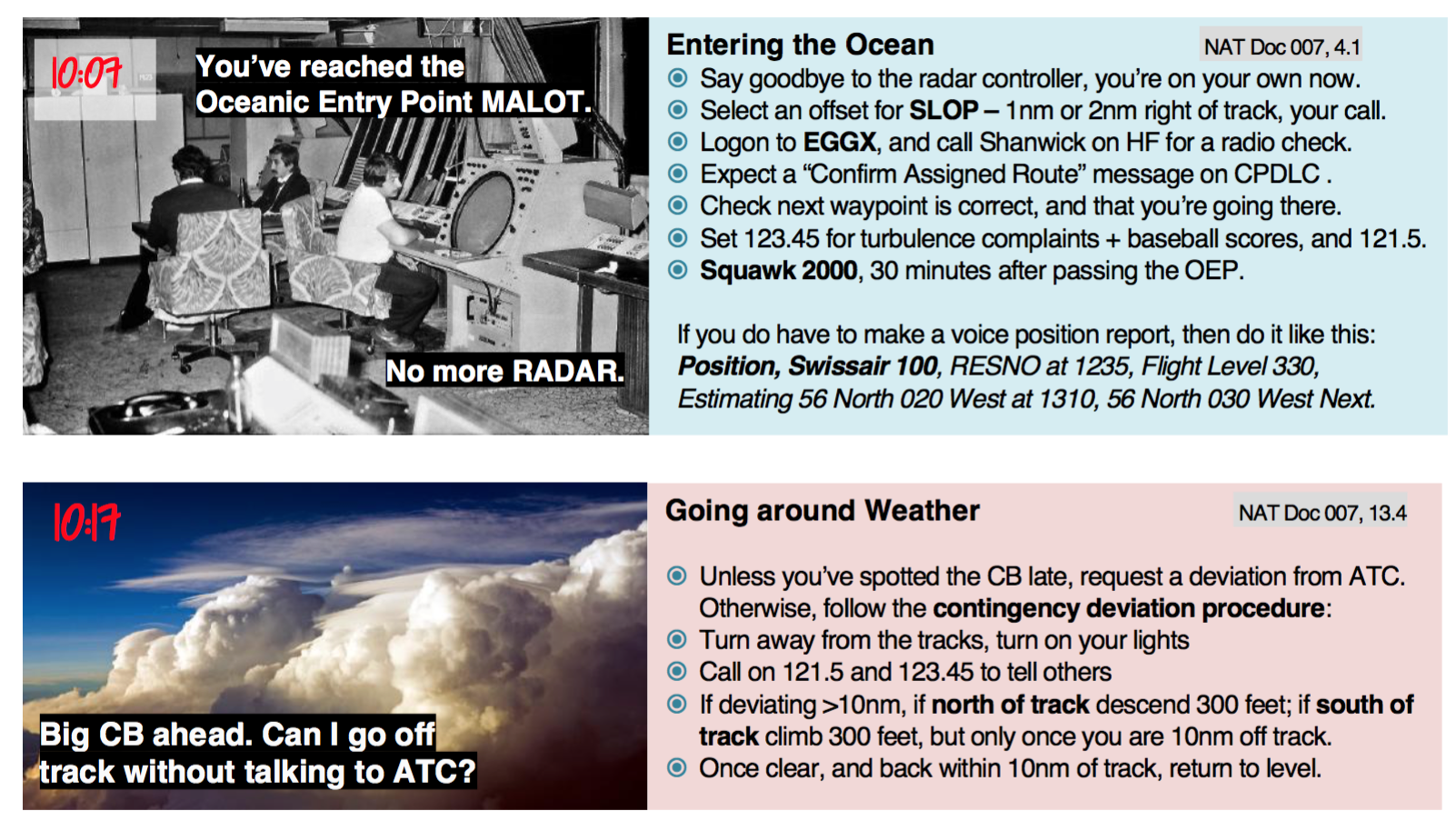 My first North Atlantic Flight is tomorrow – NAT Ops Guide (Updated ...