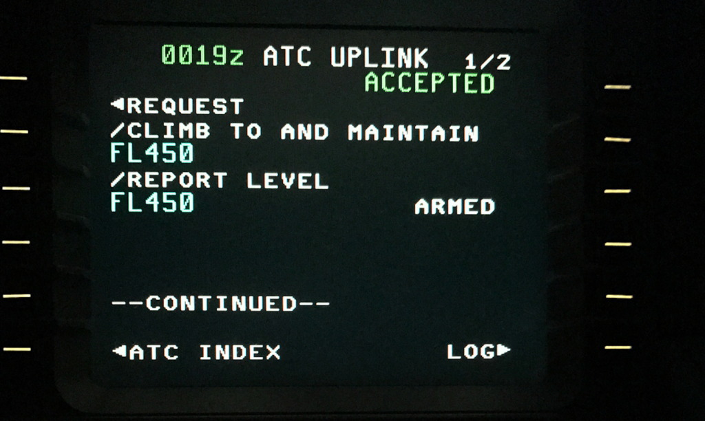 CPDLC – International Ops 2019 – OPSGROUP