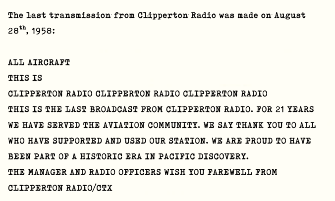 Clipperton Oceanic – a shark infested radio station – International Ops ...