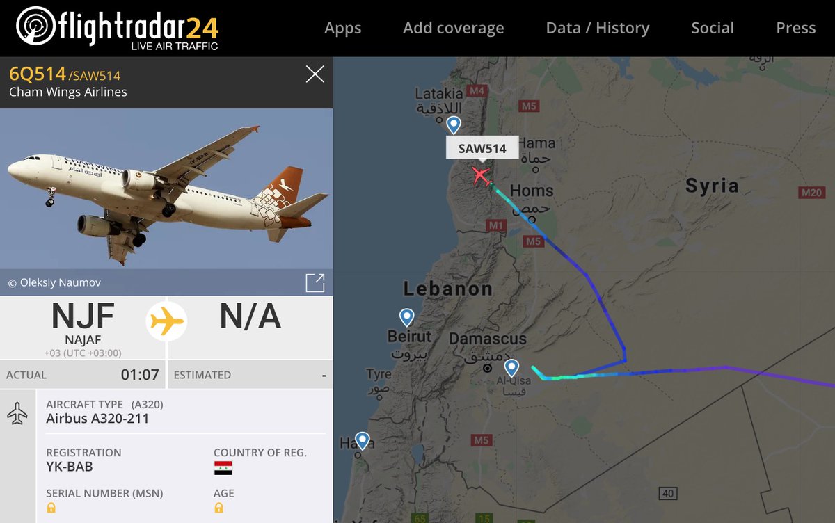 Passenger plane almost shot down over Syria – International Ops 2025 ...