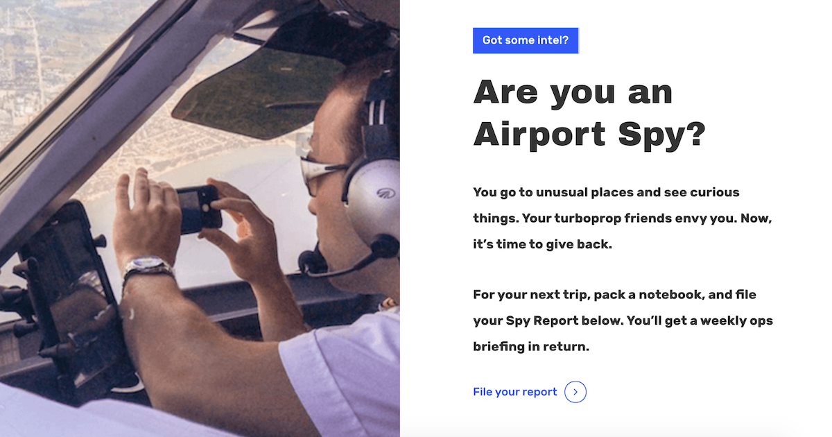 Airport Spy – file a report – International Ops 2025 – OPSGROUP