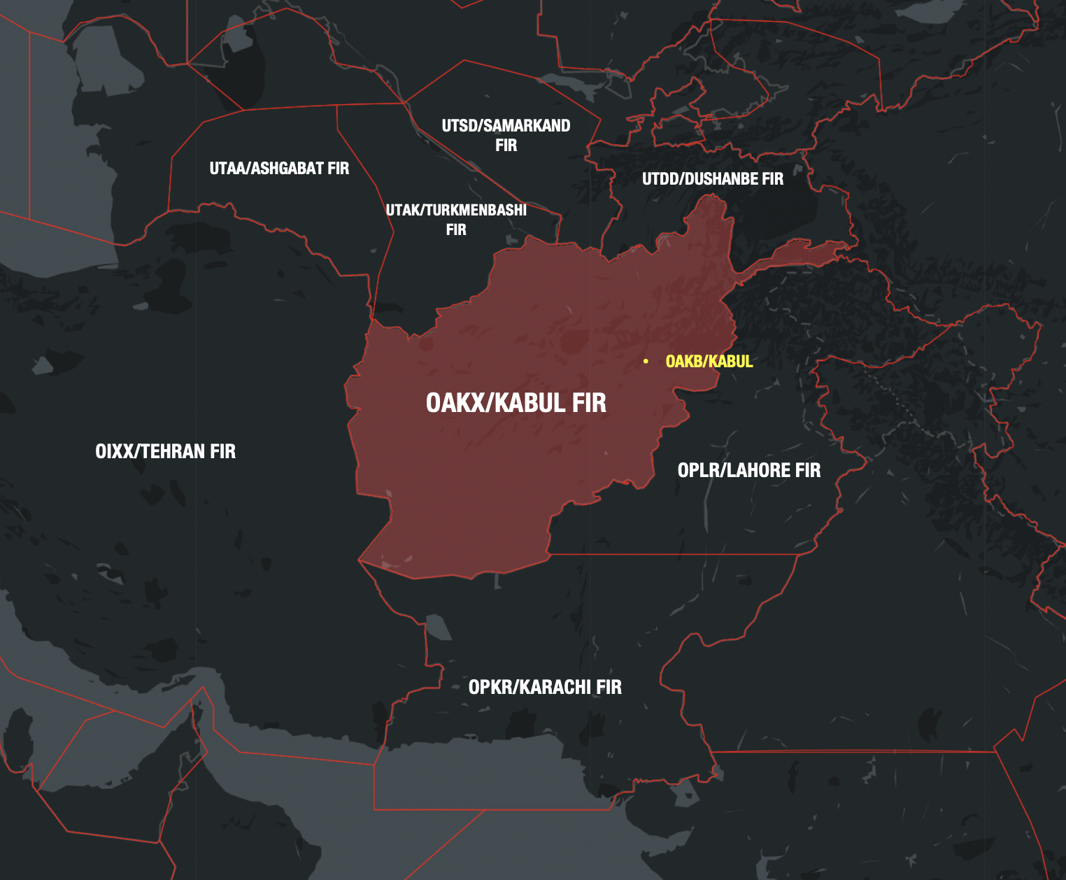 New FAA Airspace Warning for Afghanistan – International Ops 2021 ...