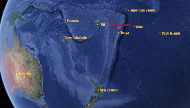 Tonga: Major Eruption in the South Pacific – International Ops 2025 ...