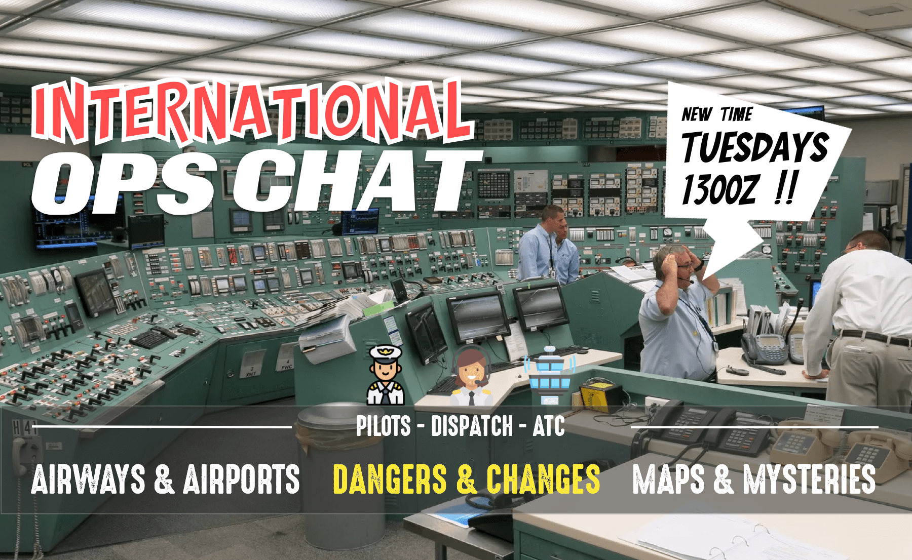 OPS CHAT – every Tuesday! – International Ops 2025 – OPSGROUP