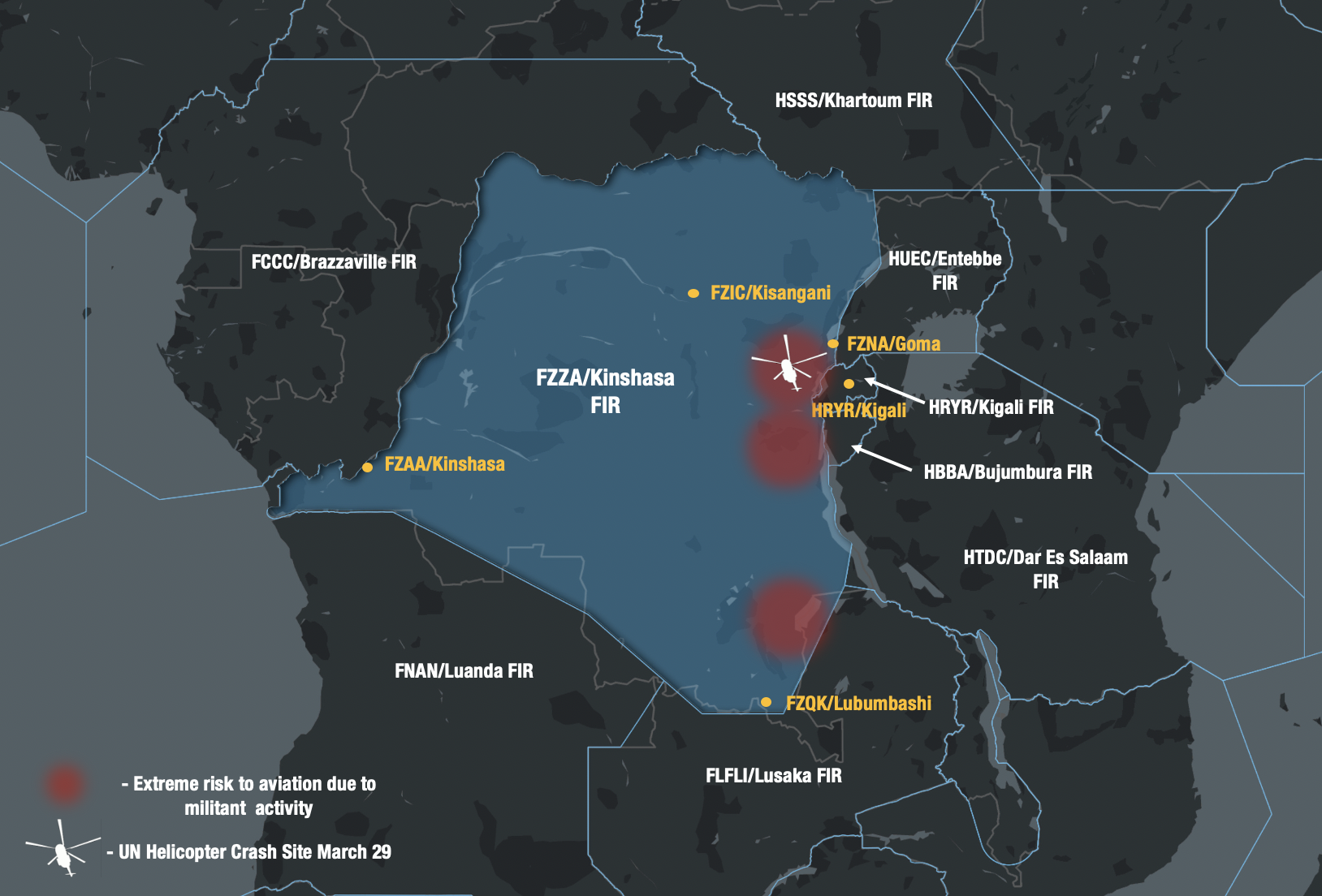 Rebels Resurgent: Increasing Airspace Risk in DRC? – International Ops ...