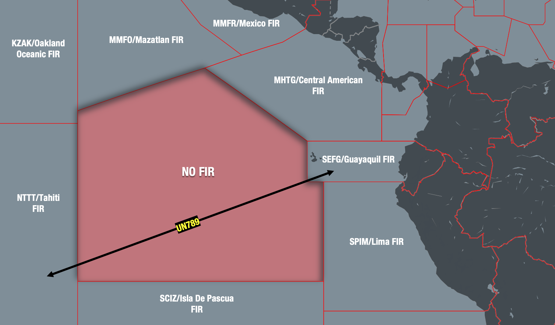 Eastern Pacific: Navigating NO FIR Airspace – International Ops 2025 ...