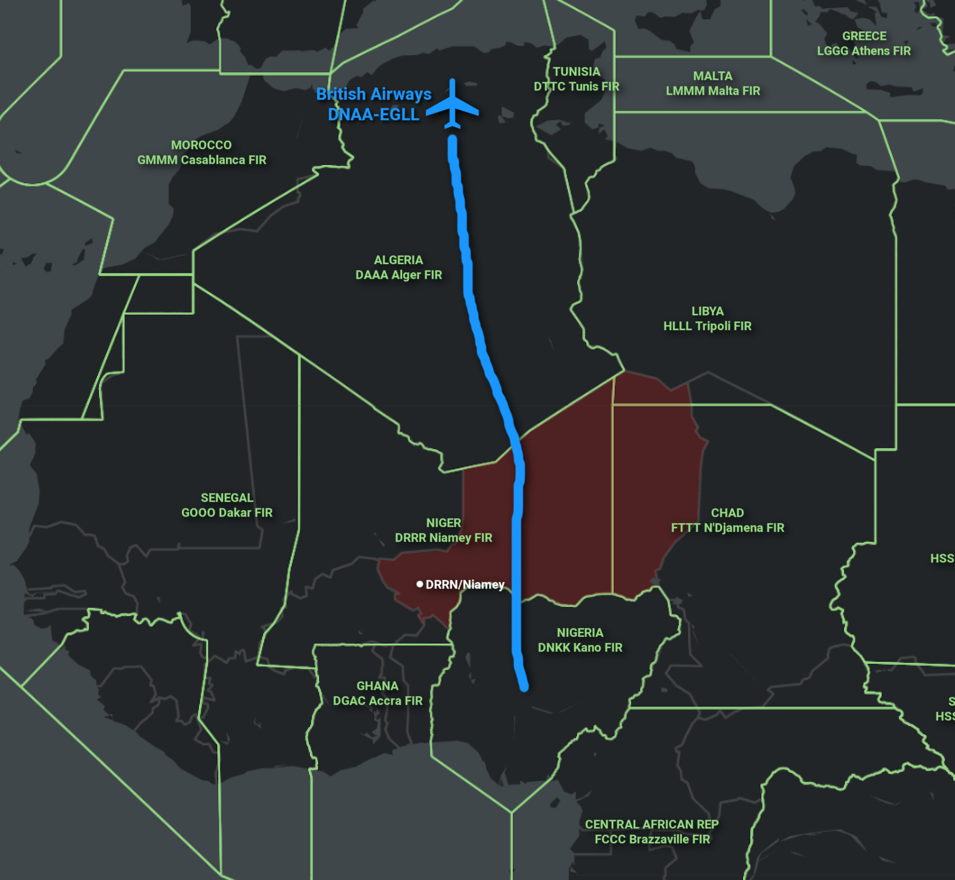 Niger Military Coup: Airspace Reopens – International Ops 2025 – OPSGROUP