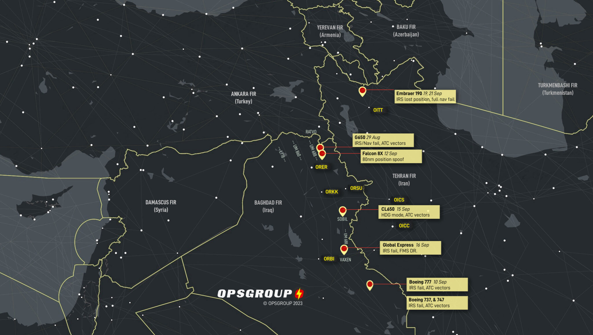 Flights misled over position, navigation failure follows ...