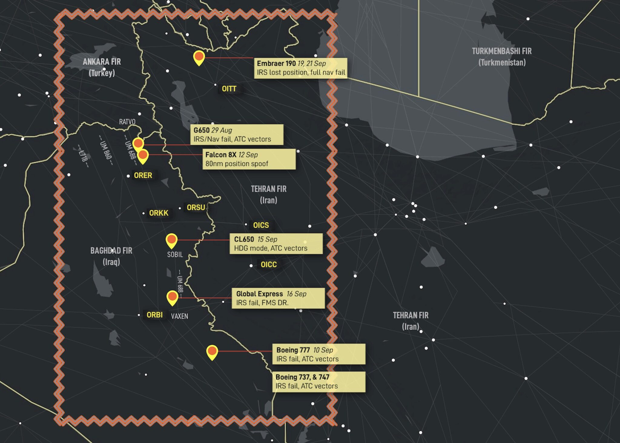 GPS Spoofing Update: Map, Scenarios and Guidance – International Ops ...