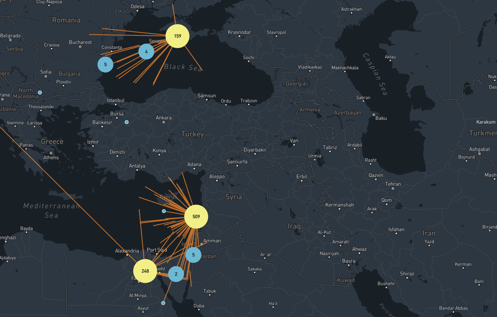 Where is the spoofing today? Two maps to help – International Ops 2025 ...