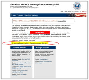 US Border Overflight Exemptions: A How-to Guide – International Ops ...