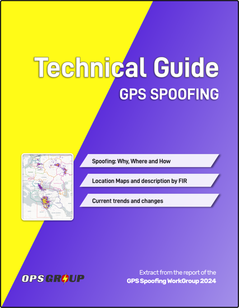 GPS Spoofing: Final Report published by WorkGroup – International Ops 2025 – OPSGROUP