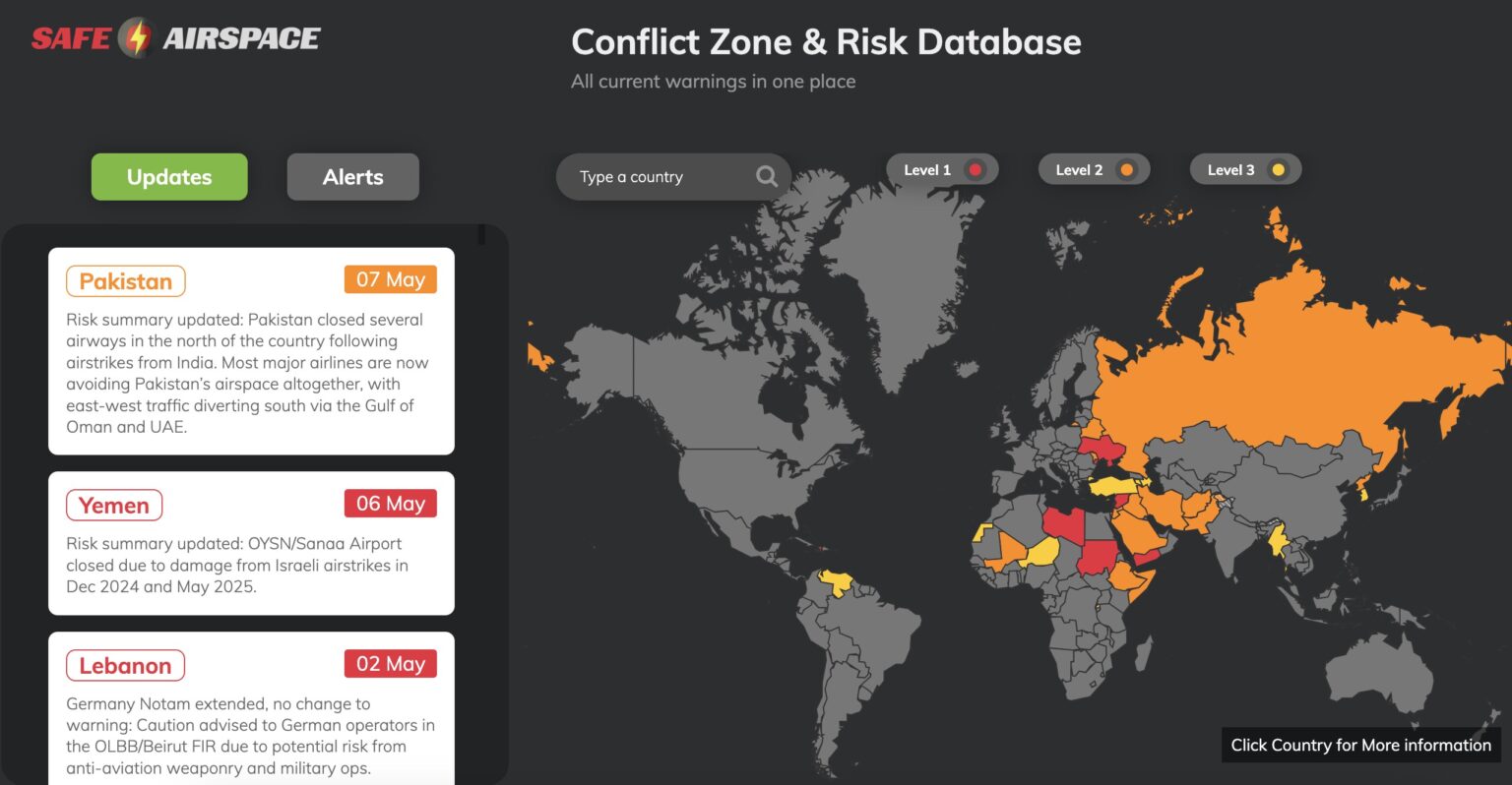 Pakistan/India Airspace Update – International Ops 2025 – OPSGROUP