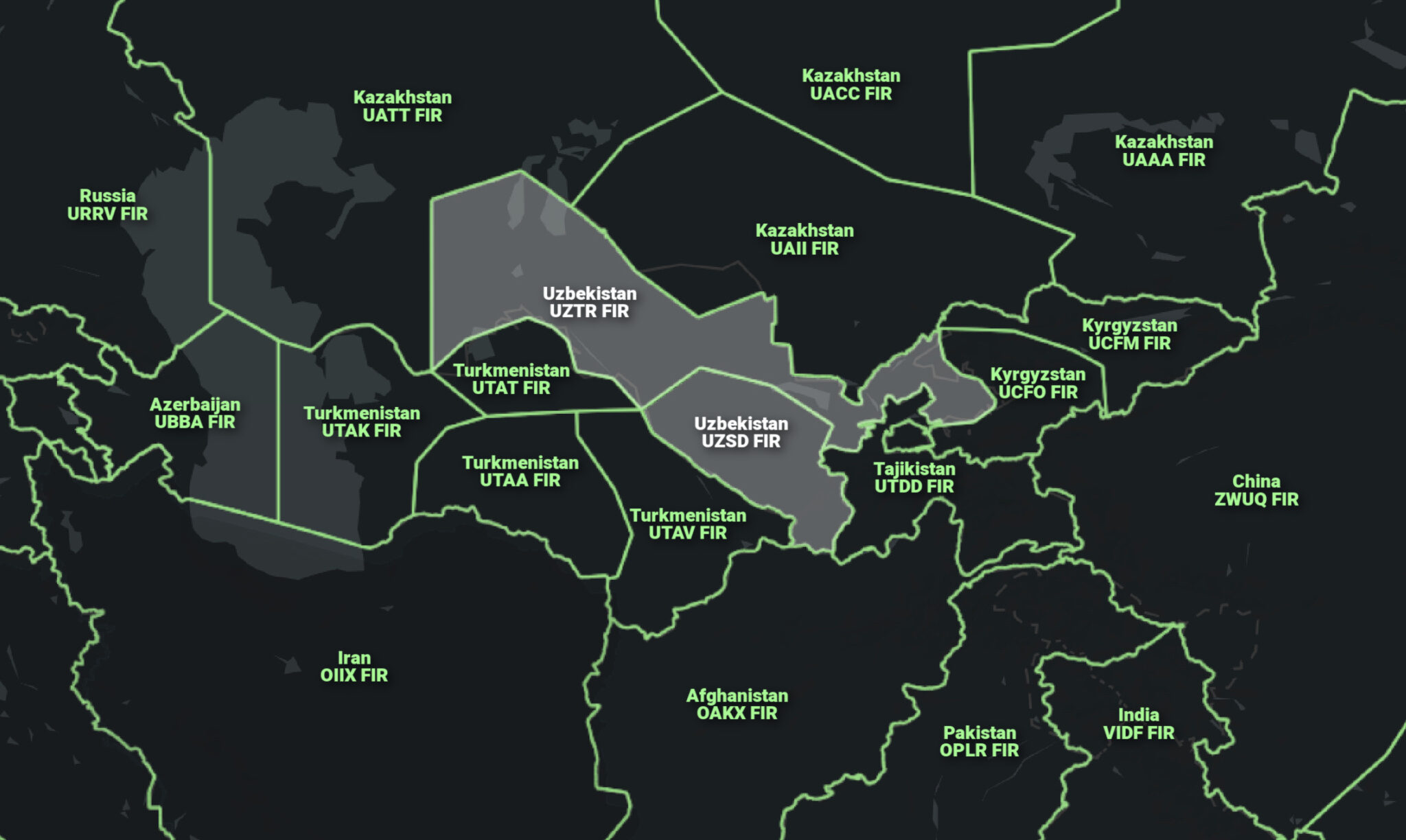 Uzbekistan: new ICAO codes, new transition levels – International Ops ...